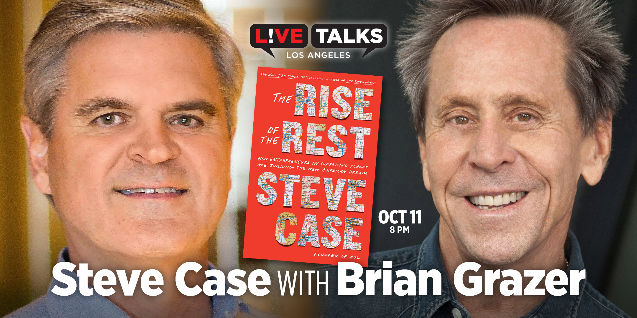 Steve Case with Brian Grazer, Oct. 11 | Live Talks Los Angeles