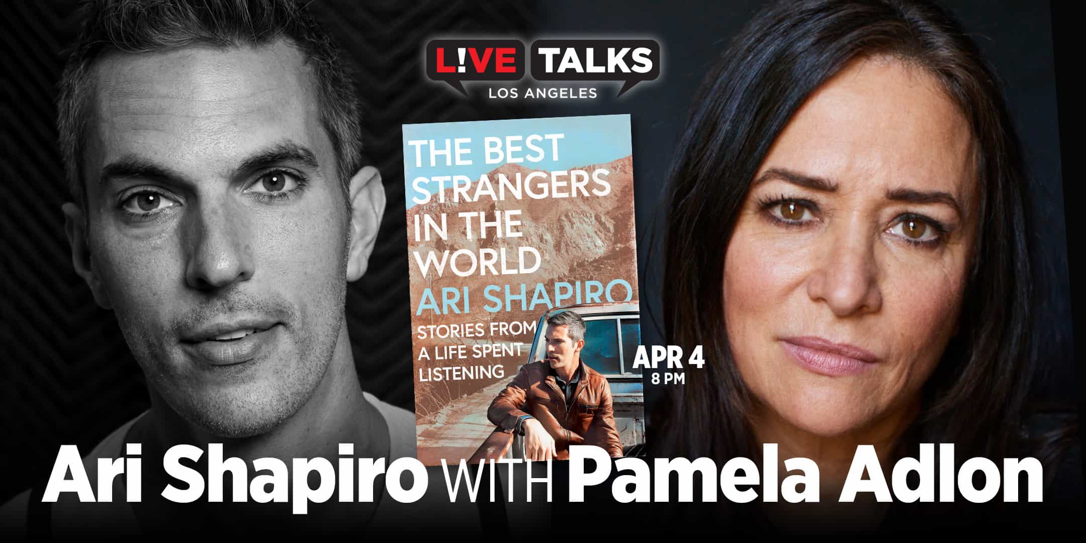 Ari Shapiro with Pamela Adlon, April 4 | Live Talks Los Angeles