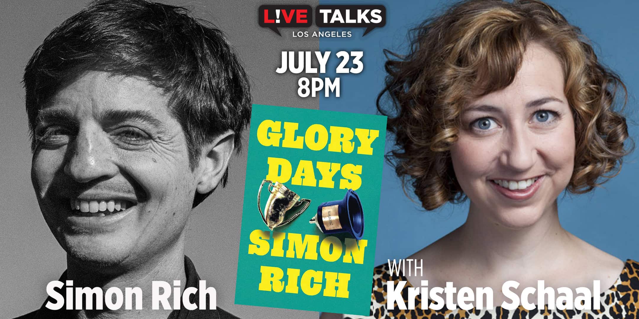 Simon Rich with Kristen Schaal | Live Talks Los Angeles