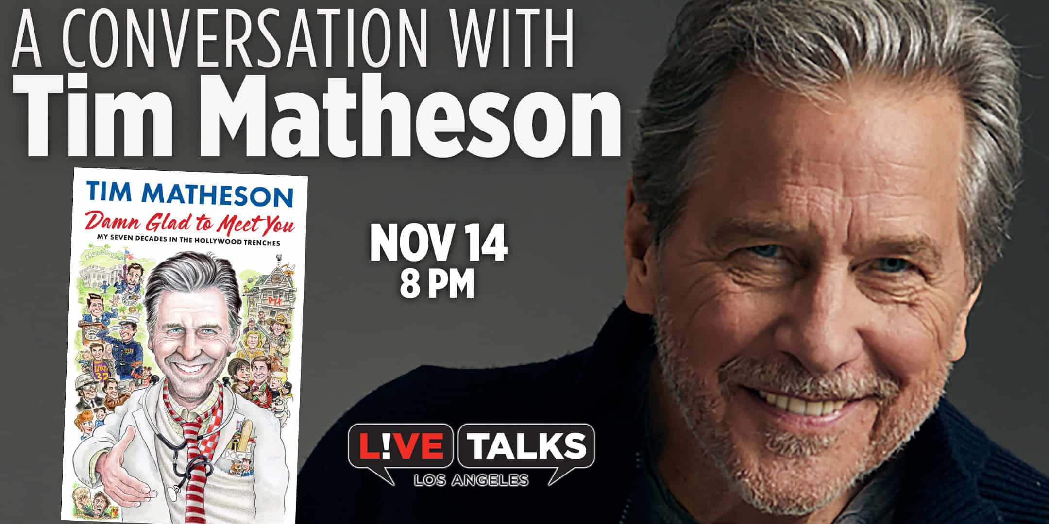 Tim Matheson with Scott Mantz, Nov. 14 | Live Talks Los Angeles