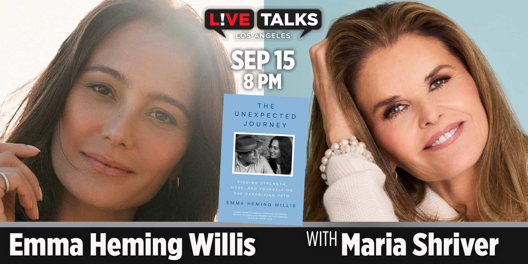 Emma Heming Willis with Maria Shriver, Sep 15 | Live Talks Los Angeles